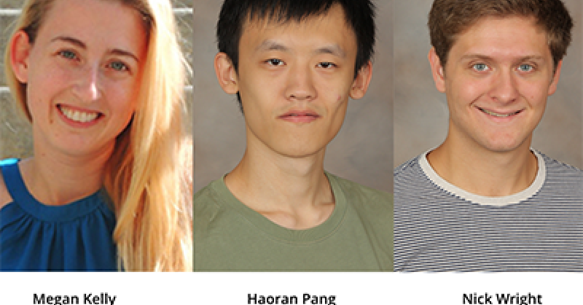 Three Biochemistry PhD Students Recognized For Their Research ...