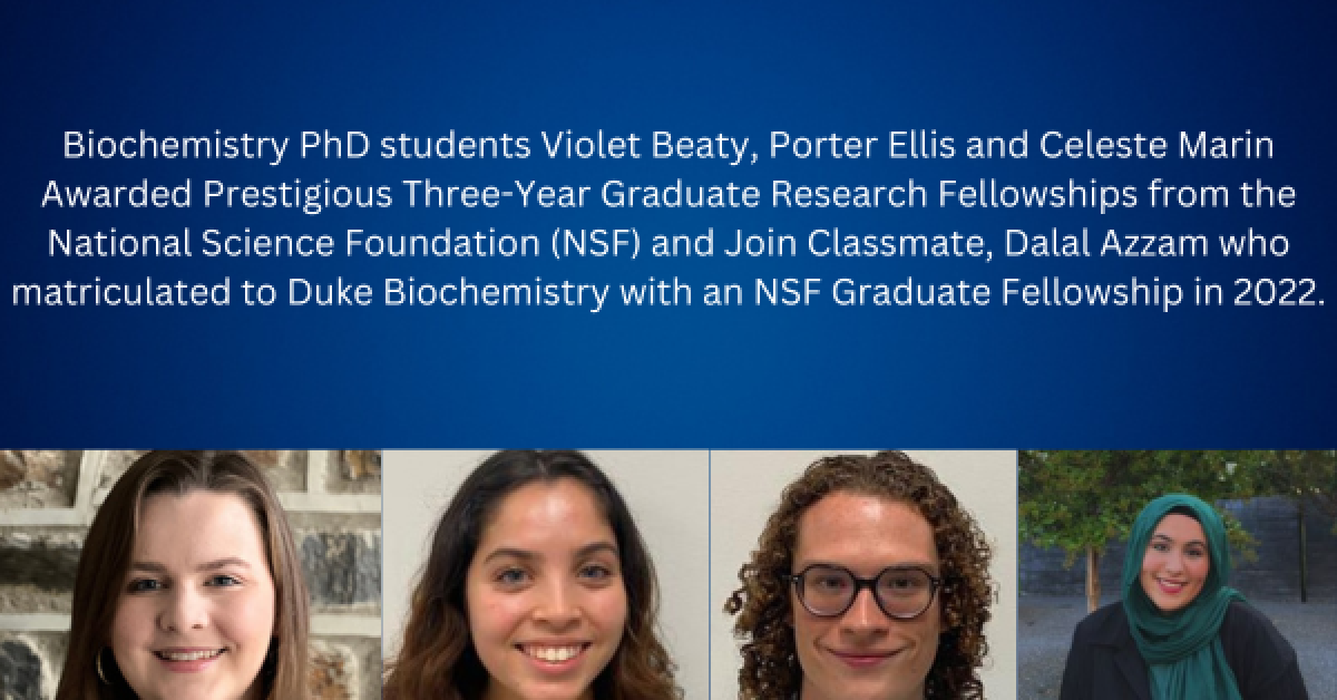 Three PhD Students Awarded Three-Year Graduate Research Fellowships ... Three PhD Students Awarded Three-Year Graduate Research Fellowships ...